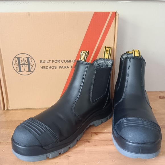Hand Point | Shoes | Hand Point Lv82d Chelsea Work Boots Men 1 M Black ...